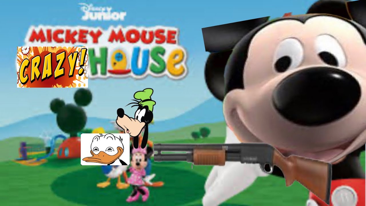 Mickey Mouse Crazy House!!!(Mickey mouse YTP) - YouTube