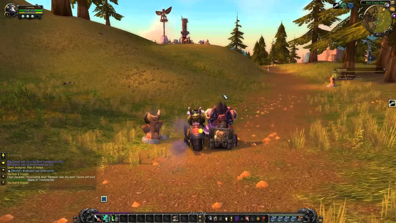 Rite of Honor Quest Playthrough - Camp Narache - YouTube