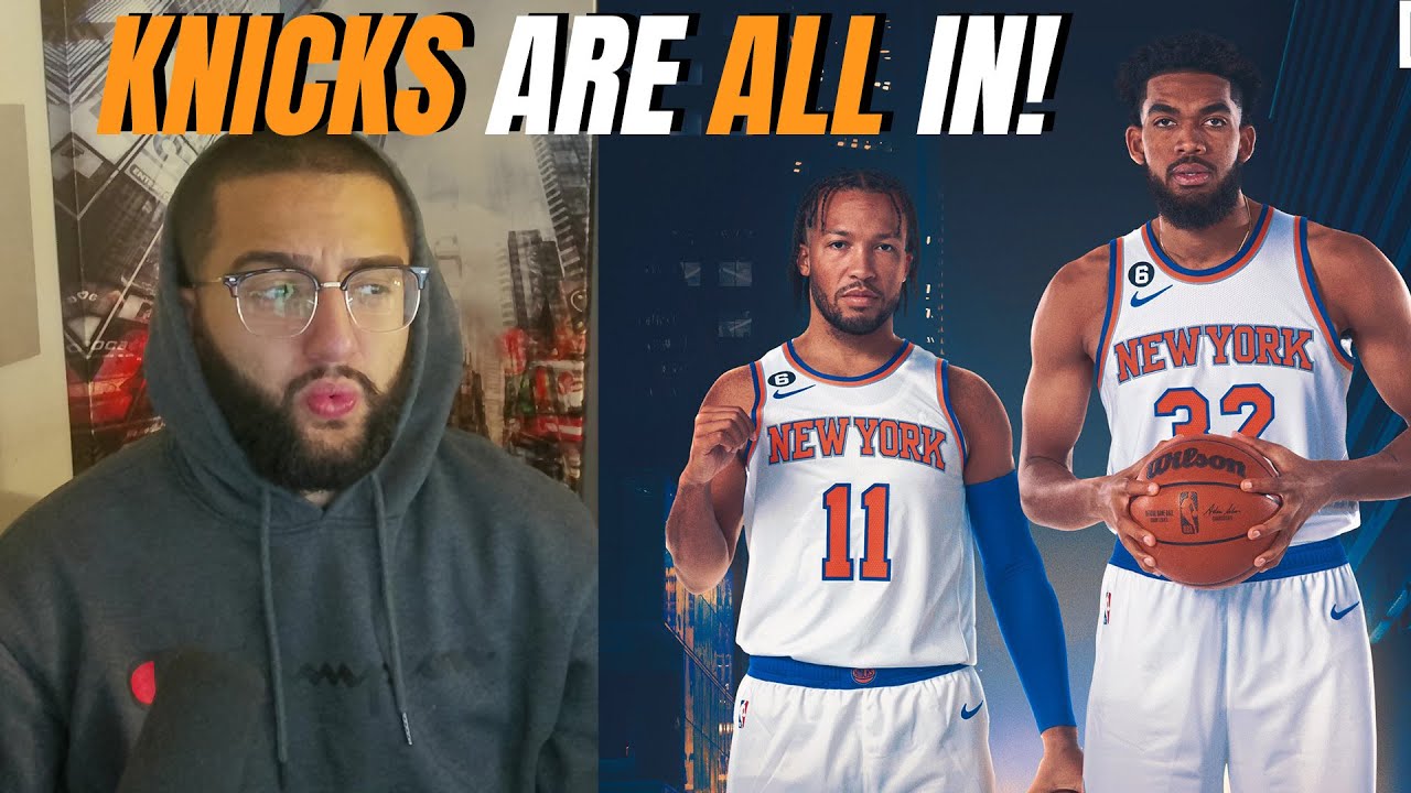 KAT IS A NEW YORK KNICK!!! KNICKS ALL IN!! - YouTube