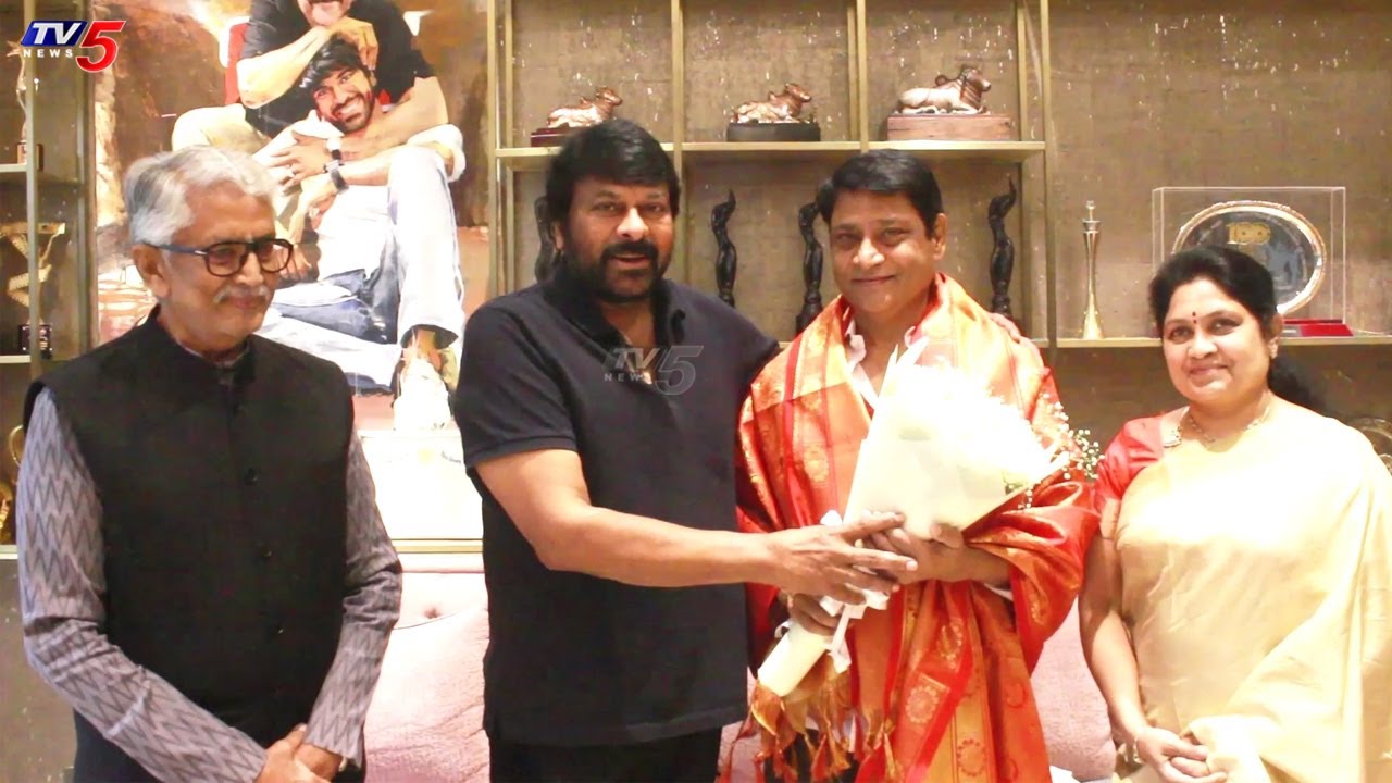 Chiranjeevi Appreciate Actor Maharshi Raghava For 100th Time Time Blood ...