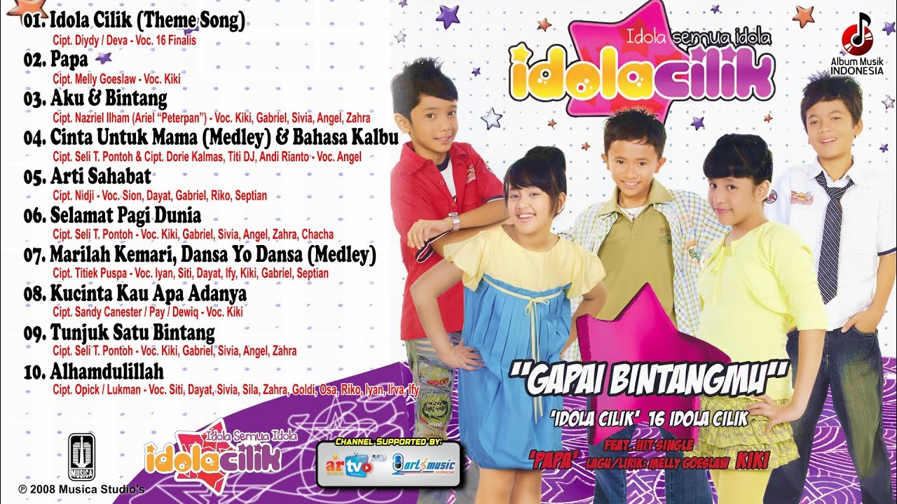 Idola Cilik 1 - Gapai Bintangmu (Full Album 2008) - YouTube