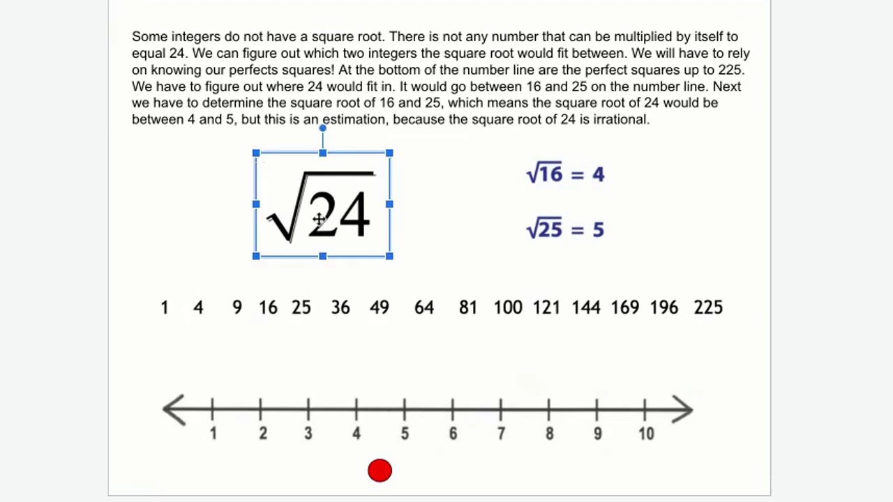 24 Is Not a Perfect Square - YouTube