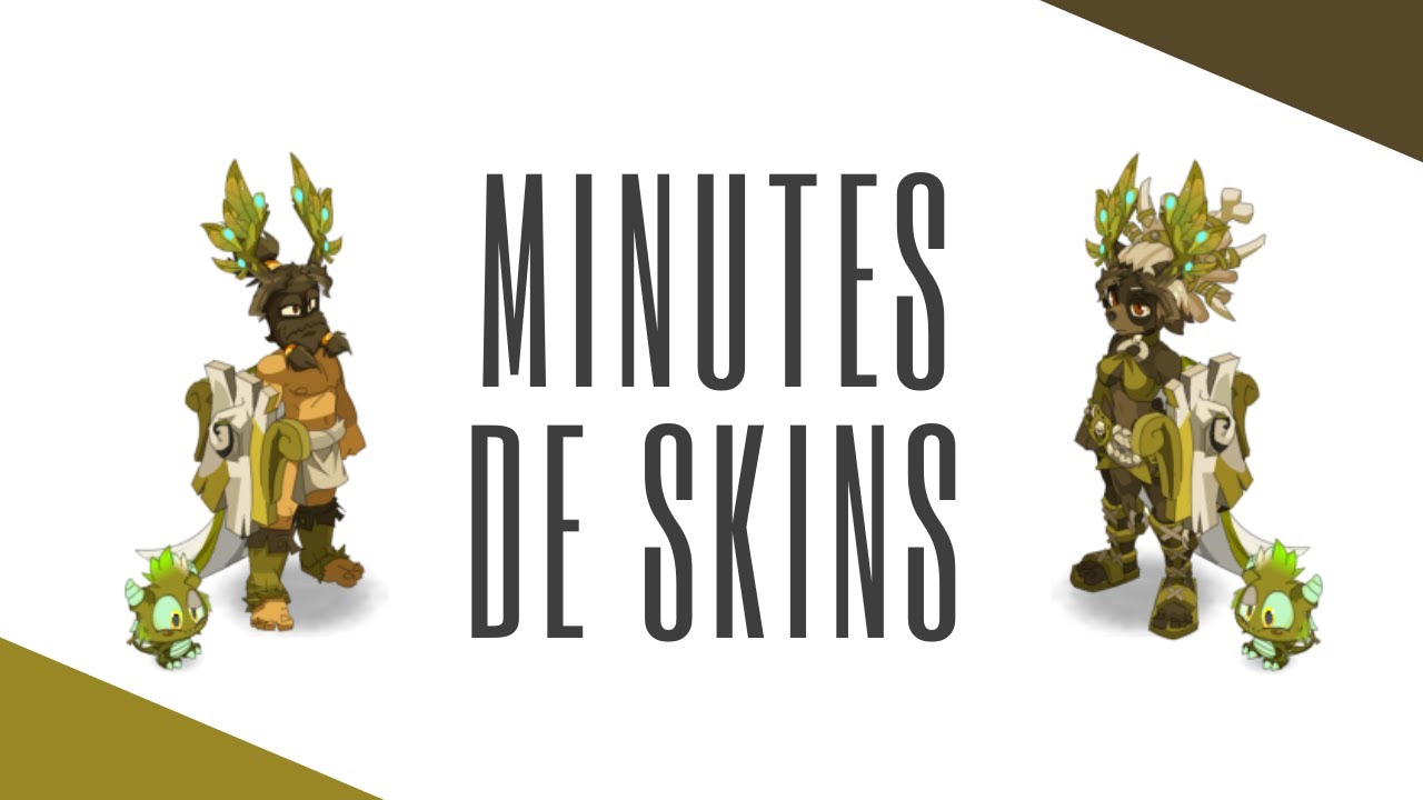 Dofus - Minutes de Skins - Coiffe Sadida / Cape Obvijevan / Écorce de ...