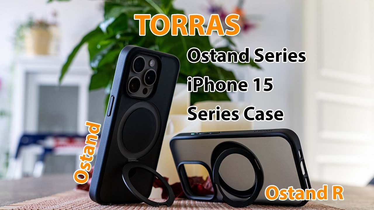Torras Upro Ostand Series Cases for iPhone 15 Series - YouTube