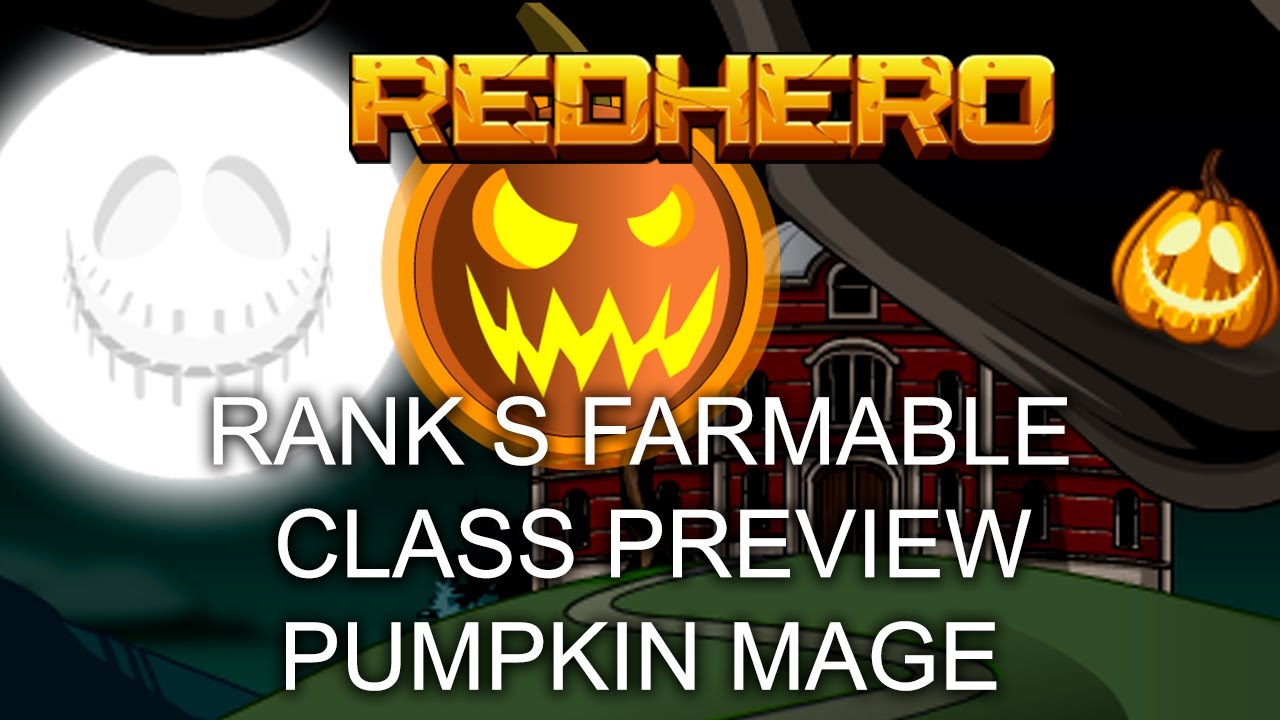 RedHero - Preview of (Rank S) Pumpkin Mage class Hard Farm Aqworlds Private Server 2022 - YouTube