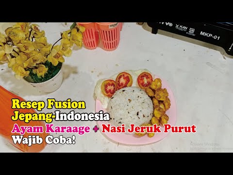 GABUNGKAN DUA RASA UNIK: Ayam Goreng Jepang & Nasi Jeruk Khas Nusantara!