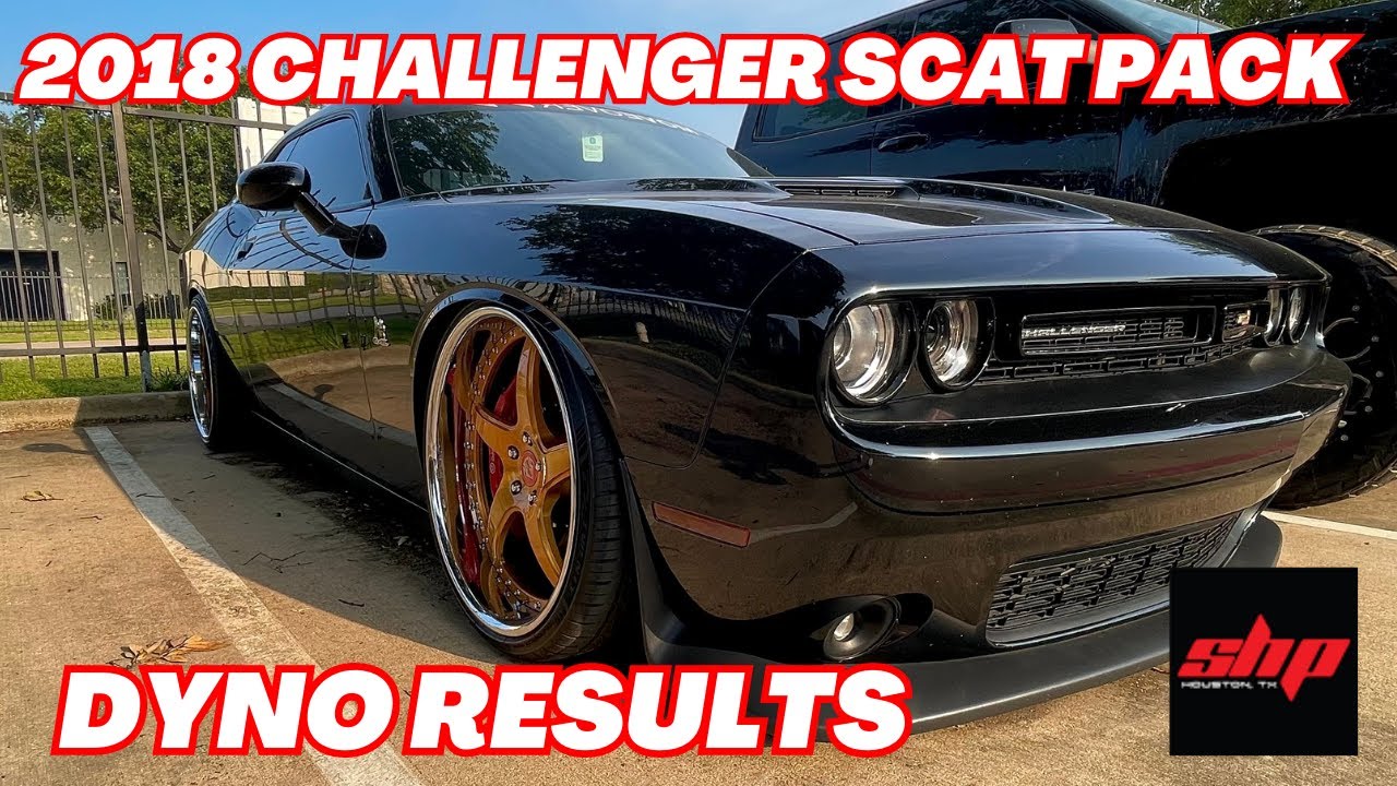 2018 Challenger Scat Pack SHP Cam Package Performance on the Dyno ...