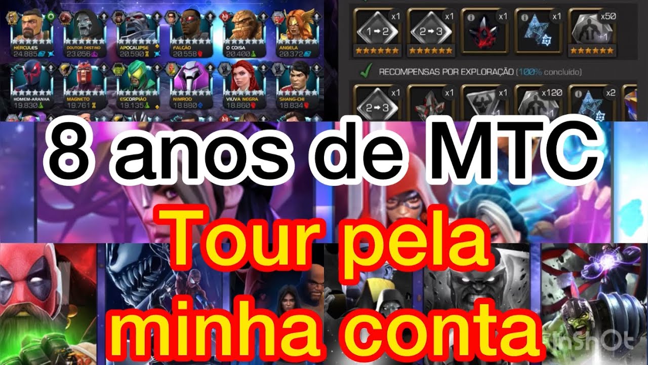 8 anos de MTC: Tour Completo na minha conta - YouTube
