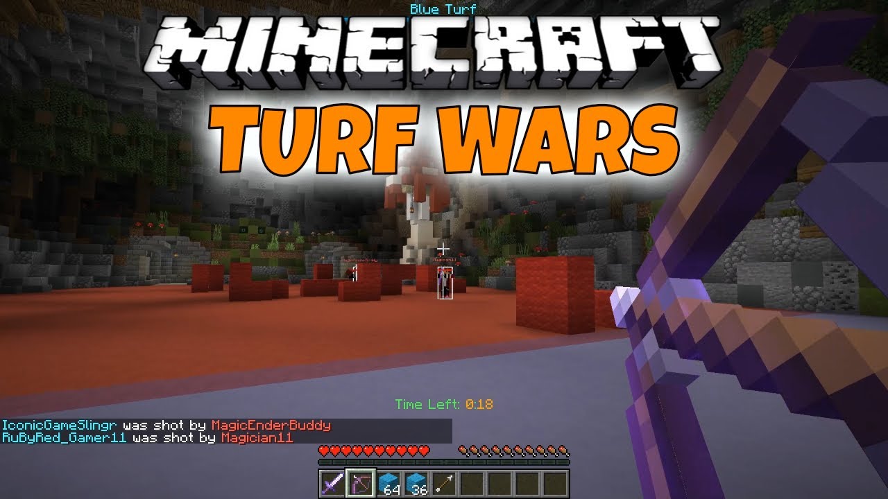 "Minecraft Minigame: Turf Wars!" - YouTube