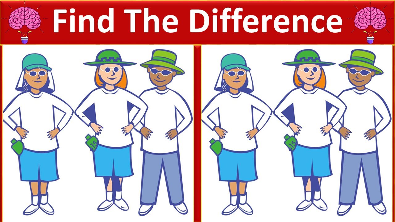 Find the difference || Brain exercise || JP Image No87 - YouTube