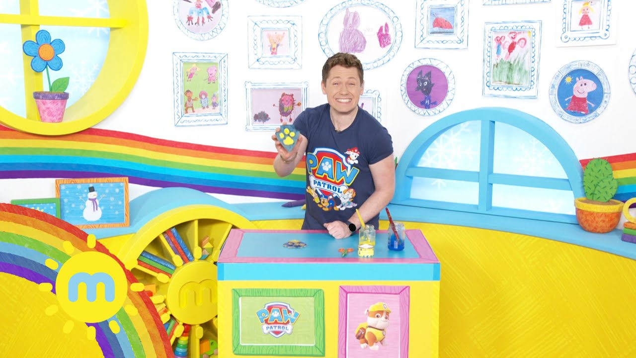 David's PAW Patrol Badge | Studio Crafts | Milkshake! - YouTube