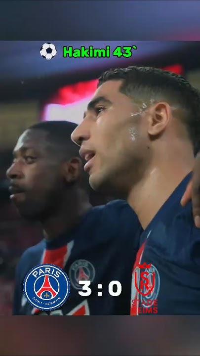 Paris Saint Germain vs Stade Reims 🔥 - YouTube