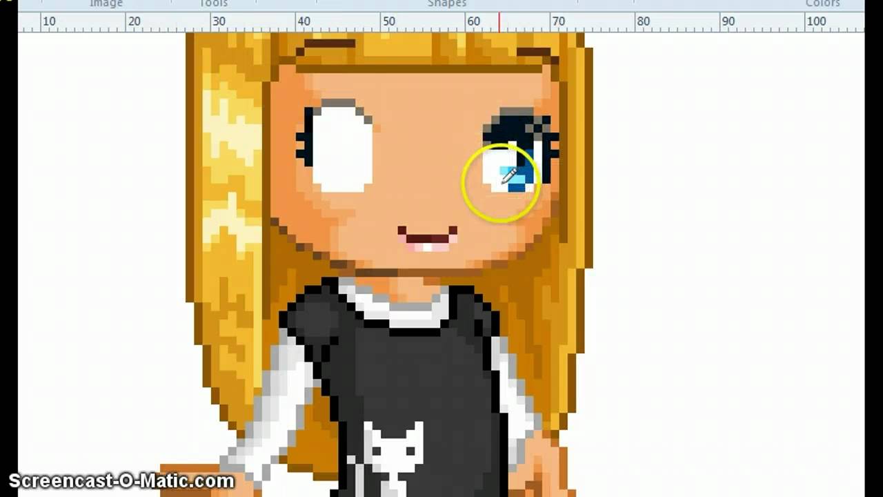 Fantage~ How To Do Anime Eyes - YouTube