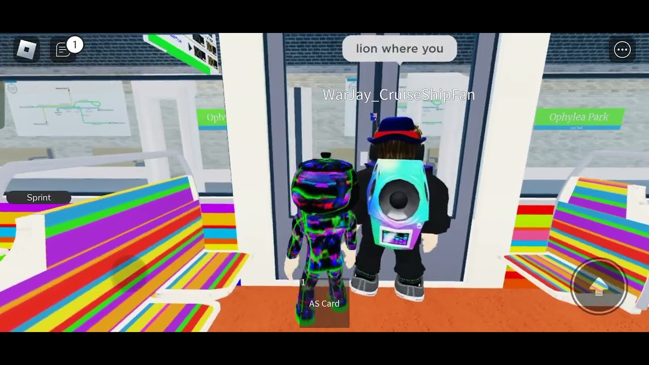 Roblox line 1 est 1 trainspotting with @warriorlegend134 - YouTube