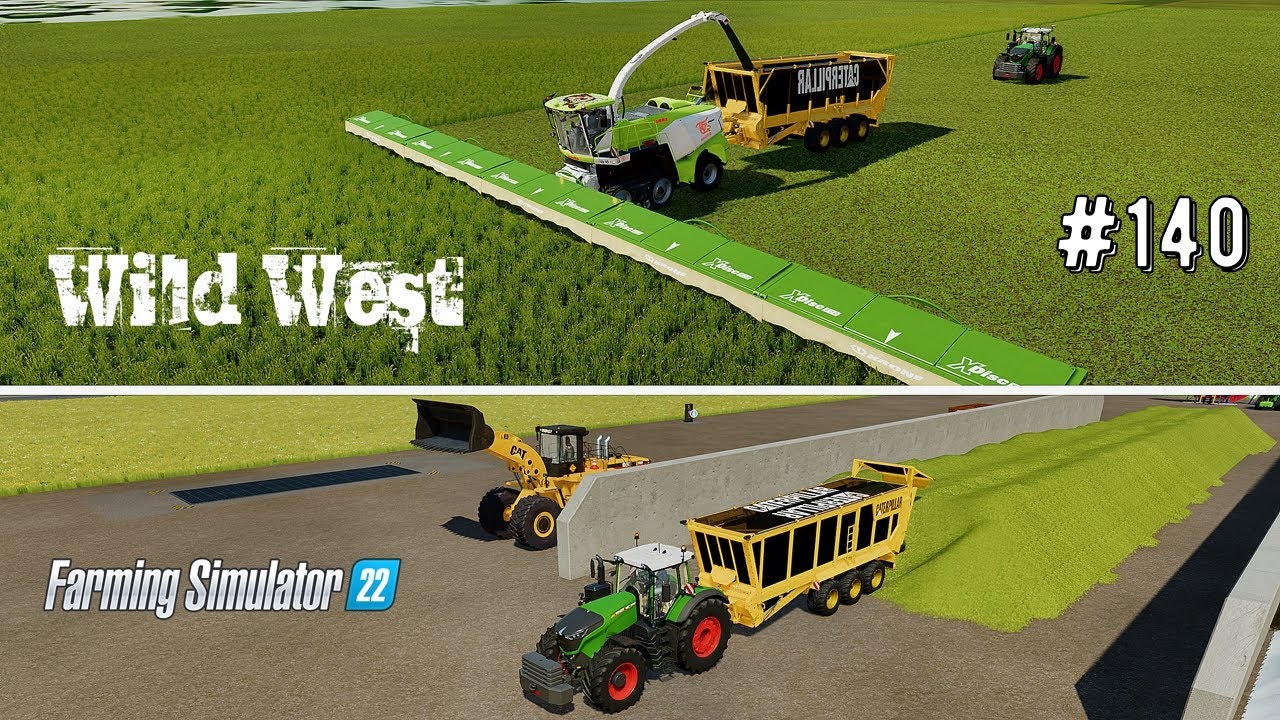 farming Simulator 22 fs22 timelapse Ep #140 Wild West Map fs22 Mods ...