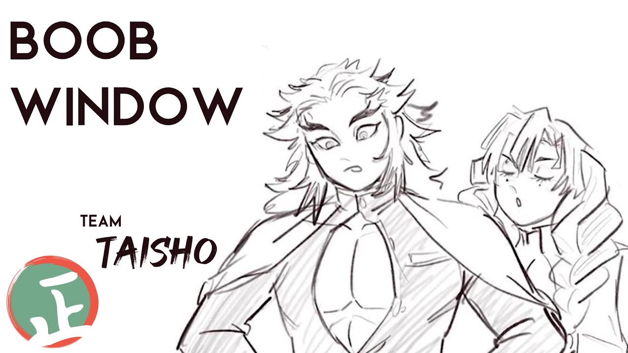Boob Window | Demon Slayer Comic Dub - YouTube