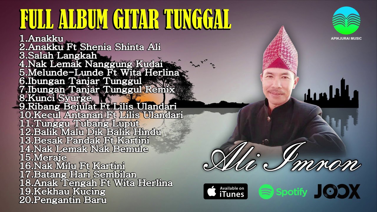 @ALI IMRON GITAR TUNGGAL || FULL ALBUM BATANGHARI SEMBILAN - YouTube