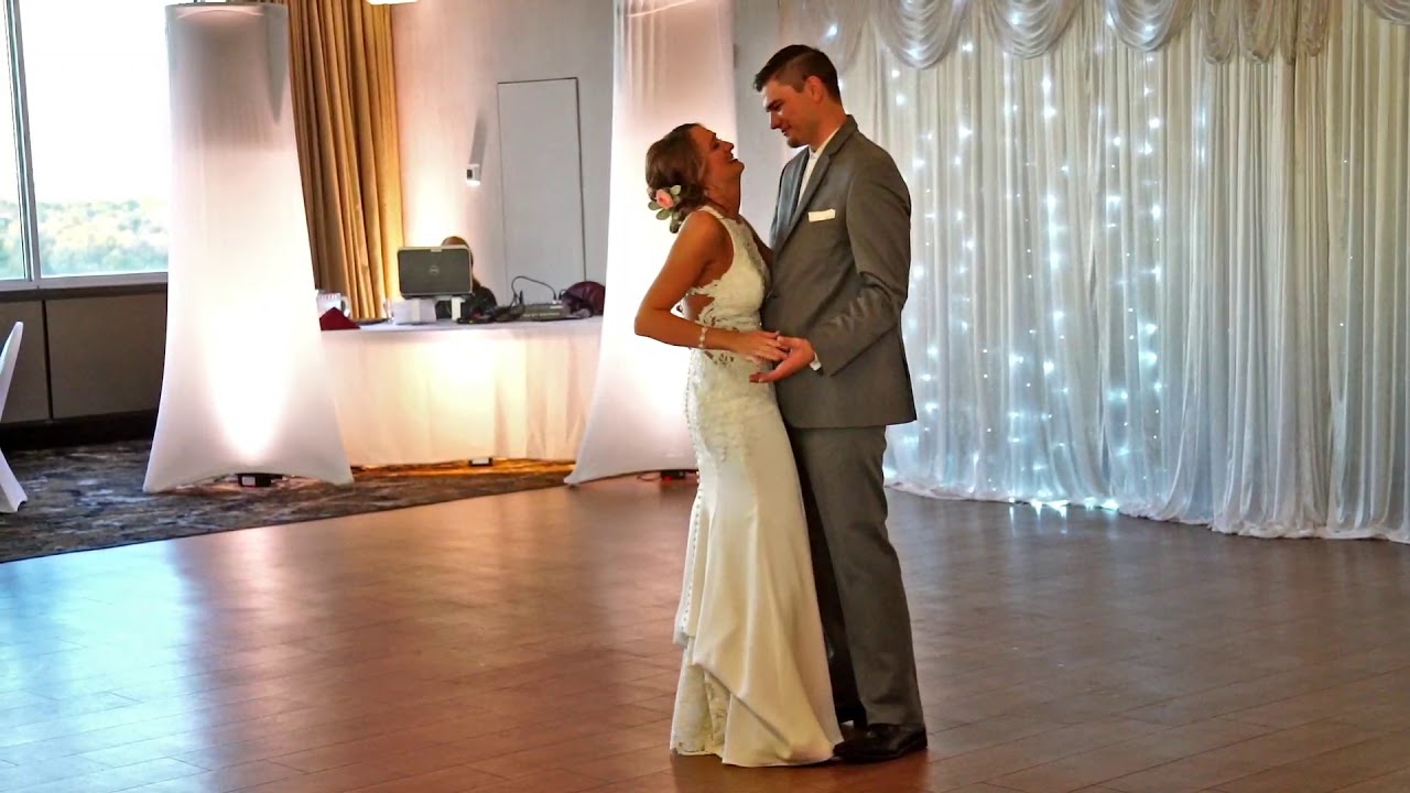 Alison and Brad's First Dance - YouTube