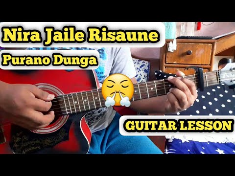 Nira Jaile Risaune - Purano Dunga | Easy Guitar Lesson - YouTube