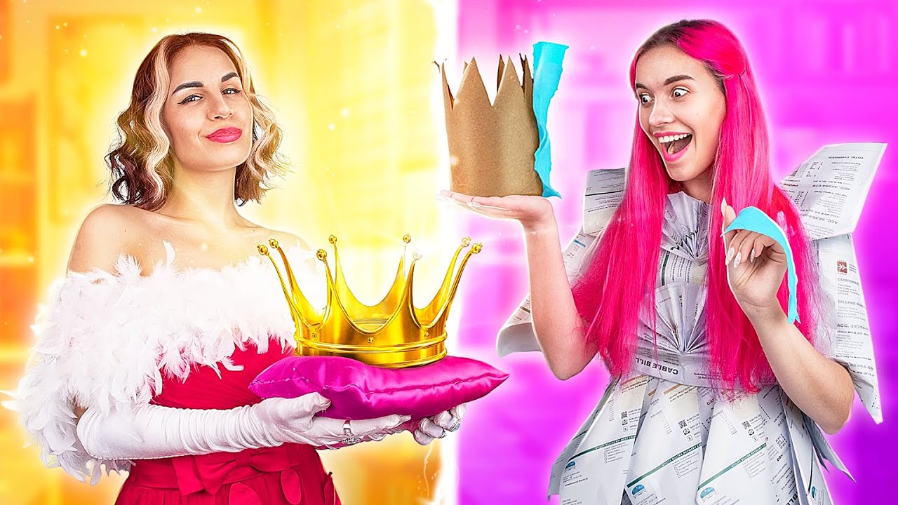 Rich Princess vs Broke Princess - YouTube