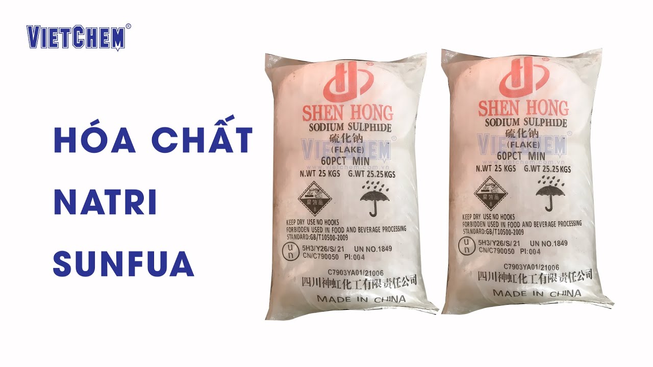 Hoá chất Natri Sunfua - Tính chất, ứng dụng của muối Na2S, đá thối ...