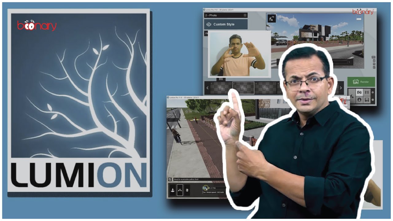 Boonary's Lumion courses for Deaf - ISL - YouTube