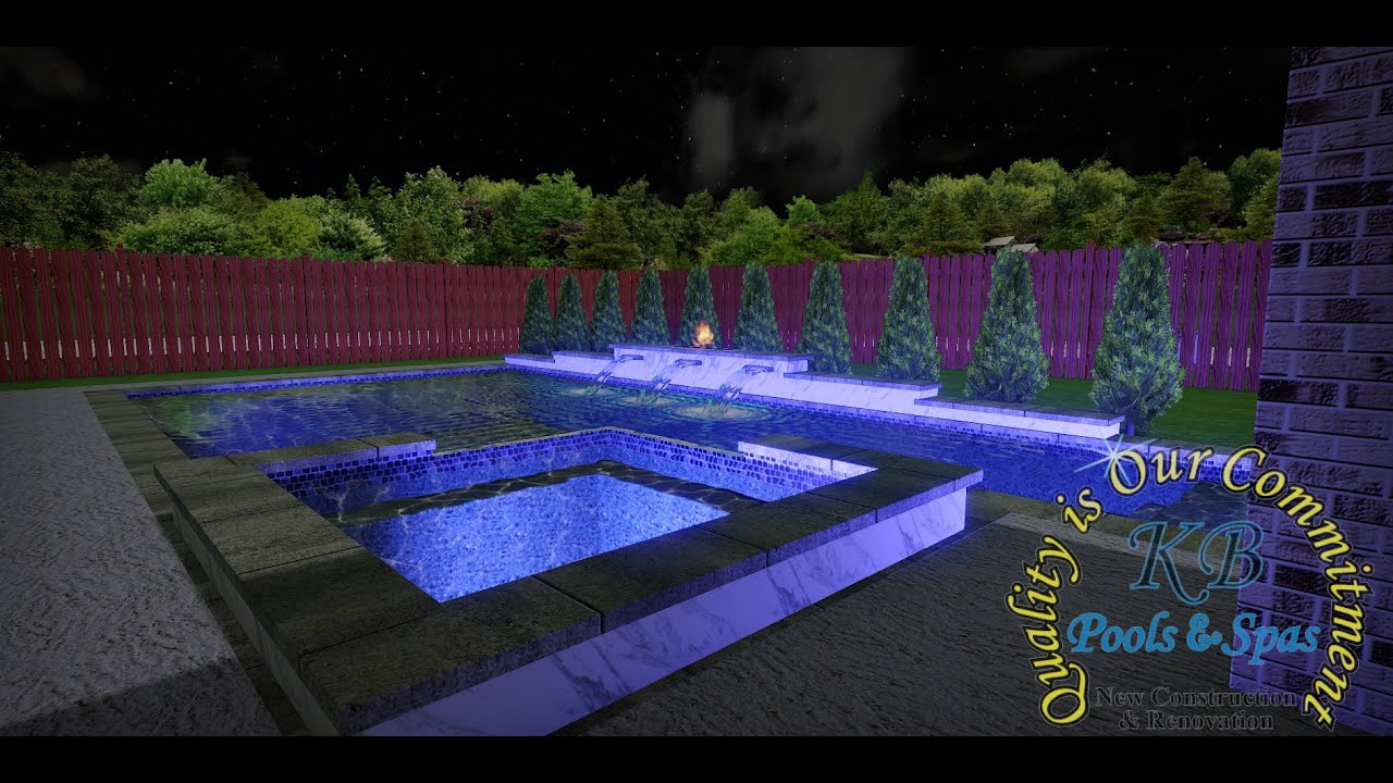 New Pool design Towne Lake March 2025 - YouTube