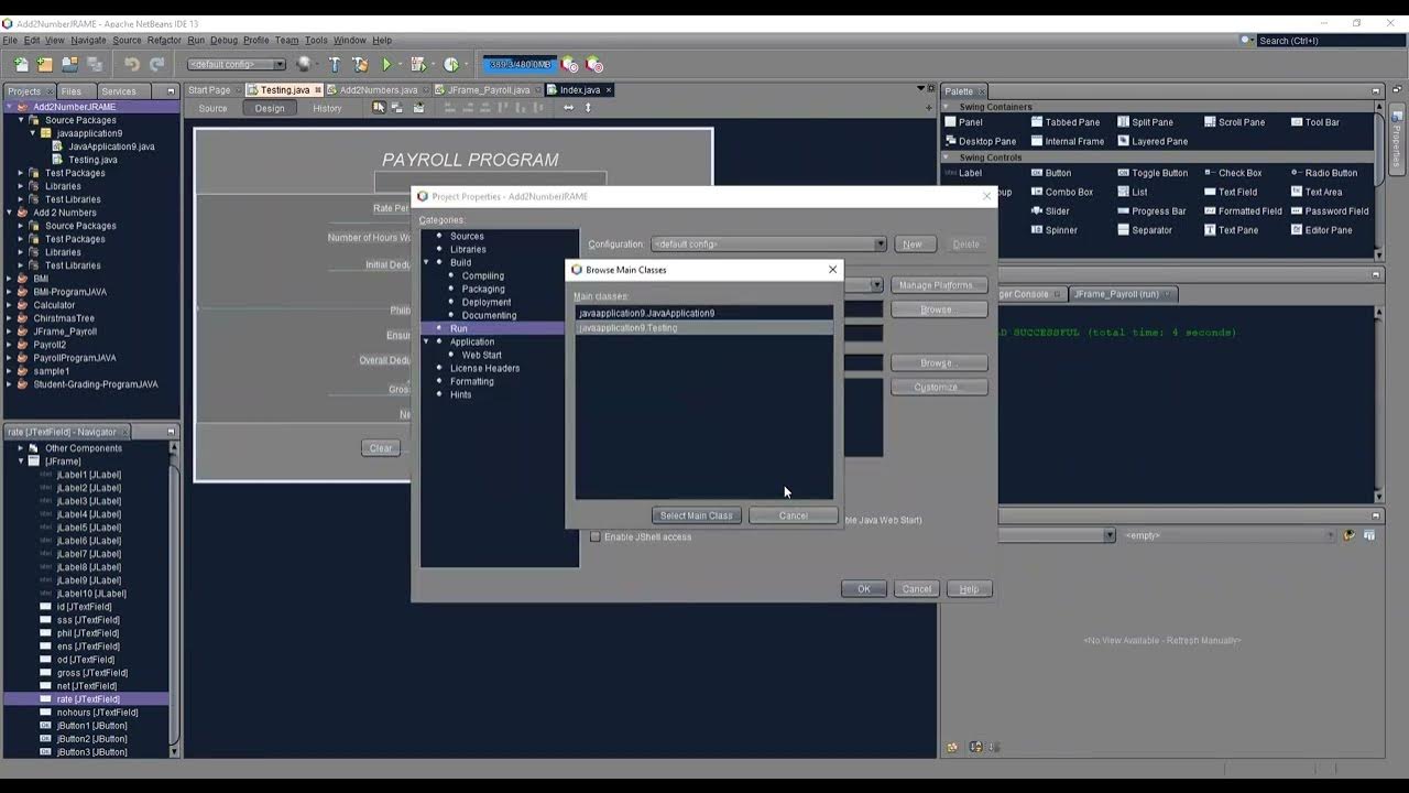 JAVA NetBeans || Jframe Configuration - YouTube