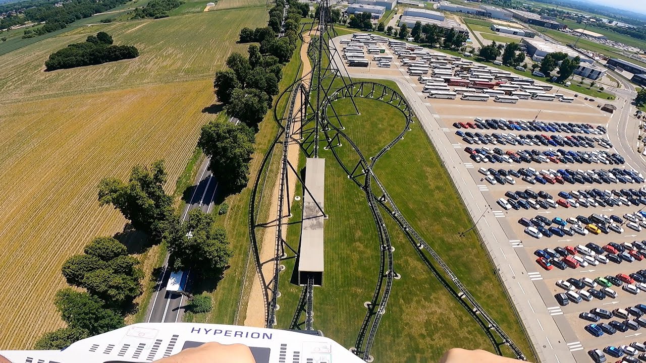 Hyperion Mega Coaster POV 2022 - Energylandia GoPro HQ - YouTube
