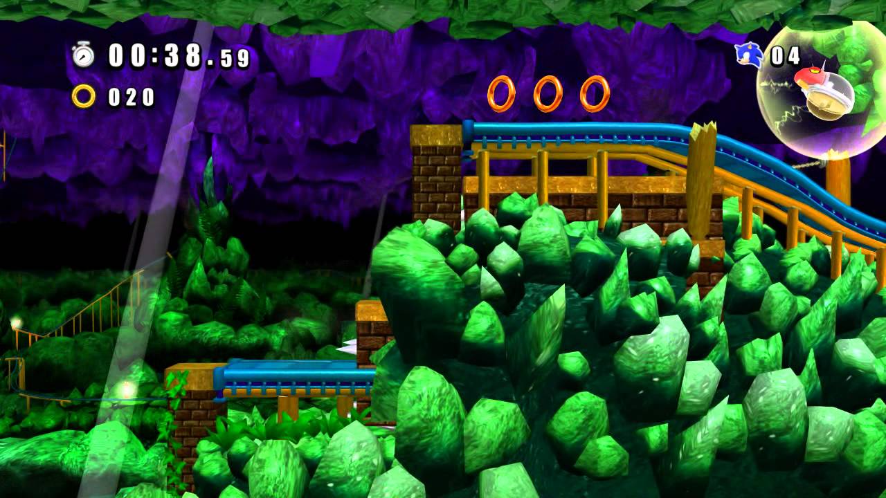 Sonic generations mod(s) [ Mystic cave zone - Classic ] - YouTube