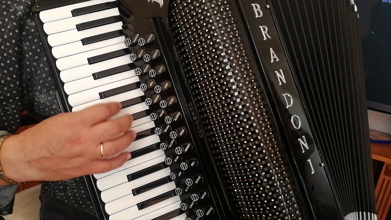 Accordion Brandoni King Line Convertor Concerto Double Cassotto LMMH ...