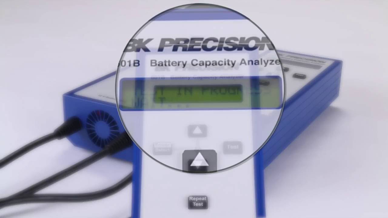 B&K Precision 600B and 601B Battery Capacity Analyzers - YouTube