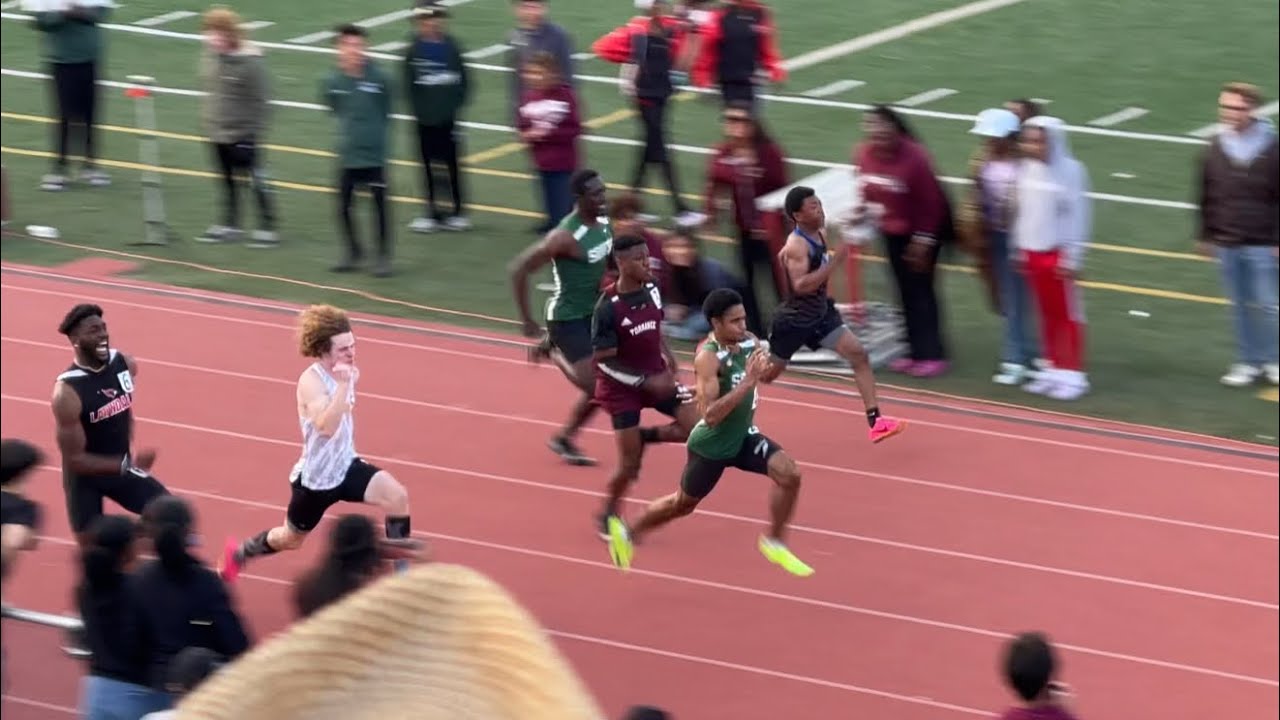 2023 Pioneer League Finals 100m Jesse/Anthony 10.49 - YouTube