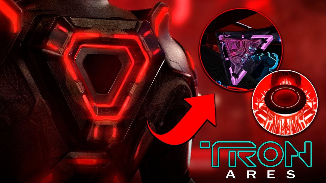 El DISCO TRI-HEX de TRON ARES #Tron3 - YouTube