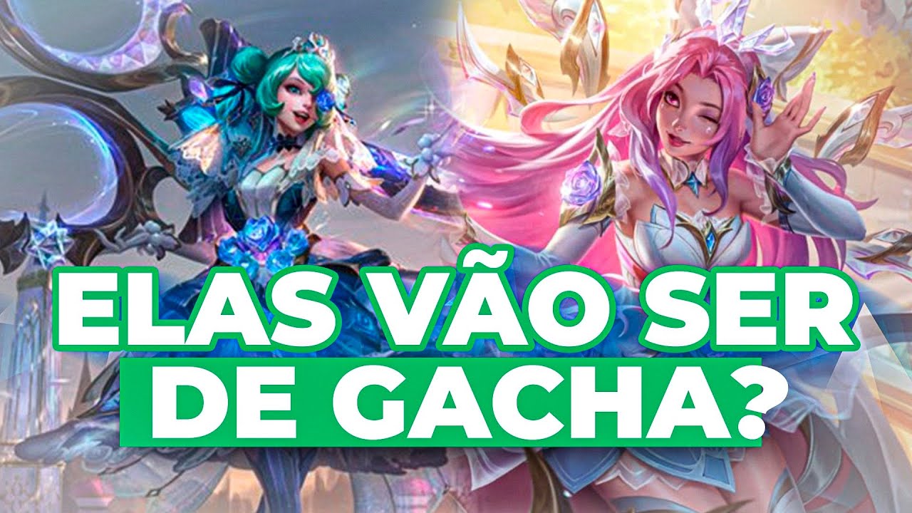 AS SKINS ROSA DE CRISTAL SERÃO DE GACHA? - | Wild Rift - YouTube