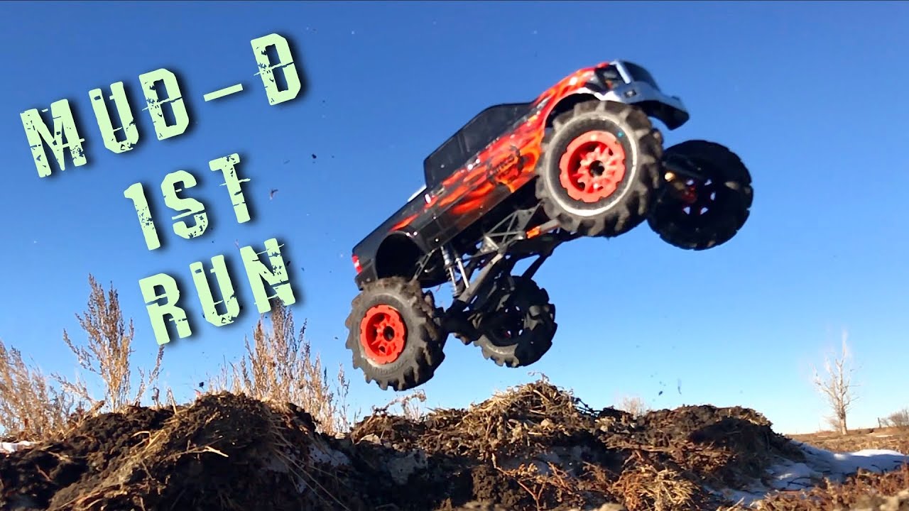 MUD-D UPGRADES & FiRST RUN! AXIAL SMT10 MEGA MONSTER MUD TRUCK | RC ...