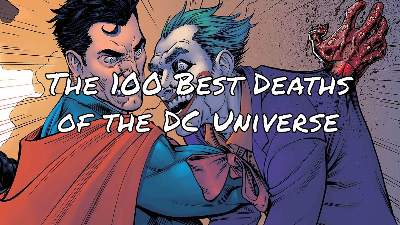 The 100 Best Deaths in the DC Universe - YouTube