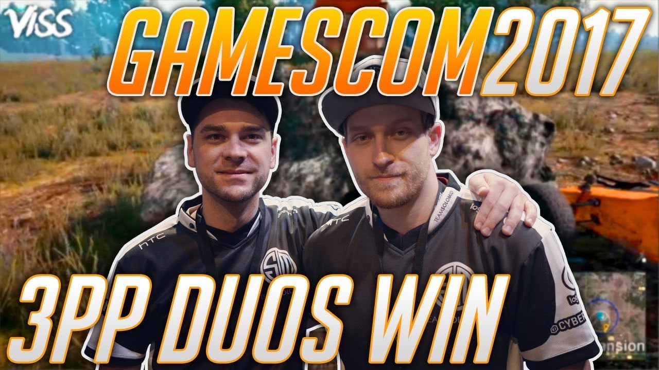 TSM Viss: Gamescom 2017 3PP Duos Win (feat. SmaK) - PLAYERUNKNOWN'S ...
