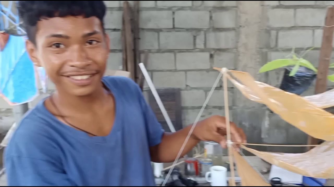 How to make a boat kite/ tutorial / lilipad Kaya ito 😎 - YouTube