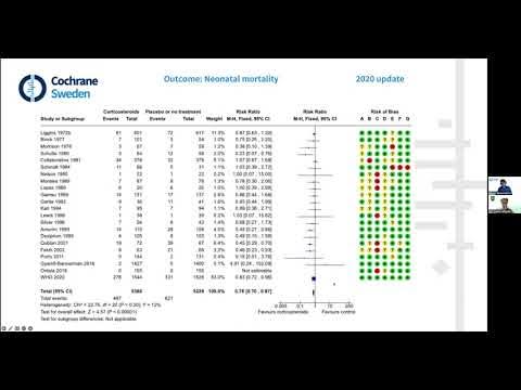 Cochrane reviews and the random forest plot - YouTube