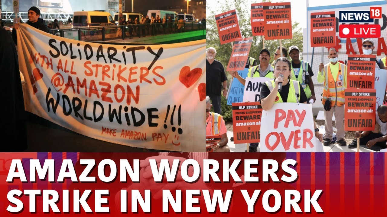 LIVE: Amazon Workers On Strike At Peak Of Holiday Shopping Season ...