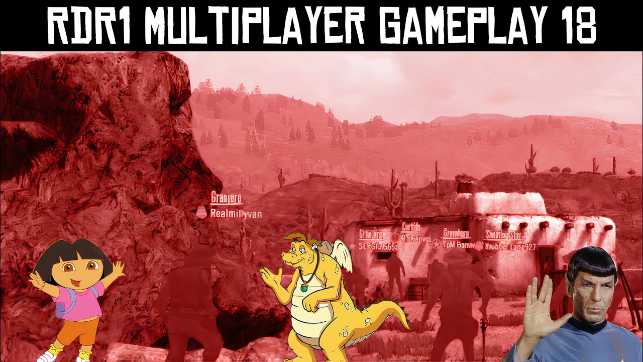 Red Dead Redemption RDR1 2023 Online Multiplayer Gameplay 18: Twin ...