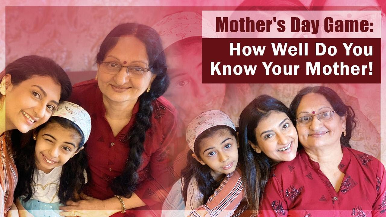 Mother's Day: A Fun Game l How Well Do You Know Your Mother l Mother's ...