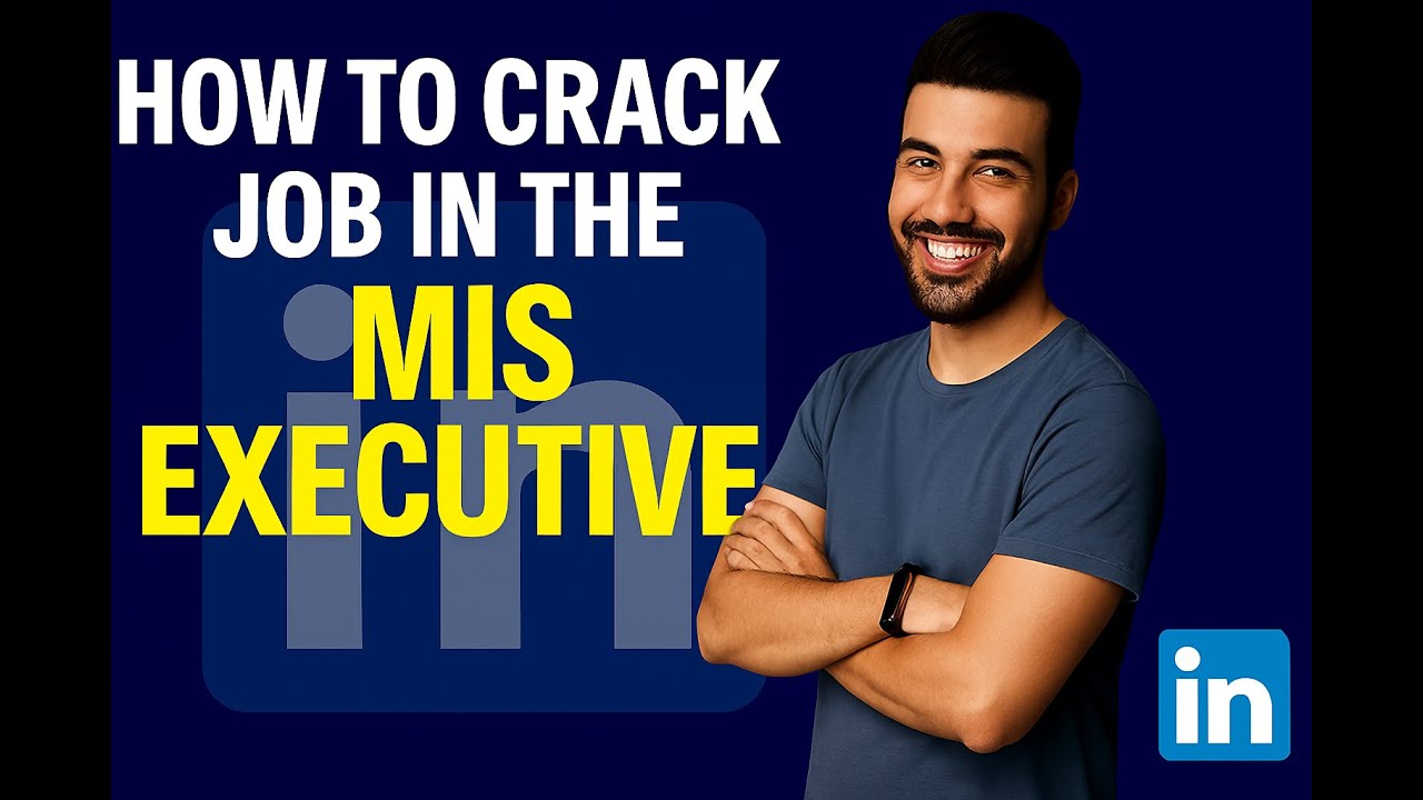 How to Apply for MIS Executive Job on LinkedIn in Under 100 Seconds ...