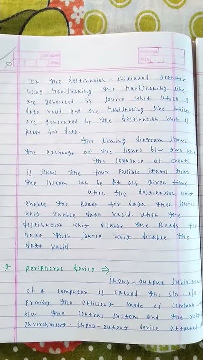 Handshaking in computer architecture - YouTube