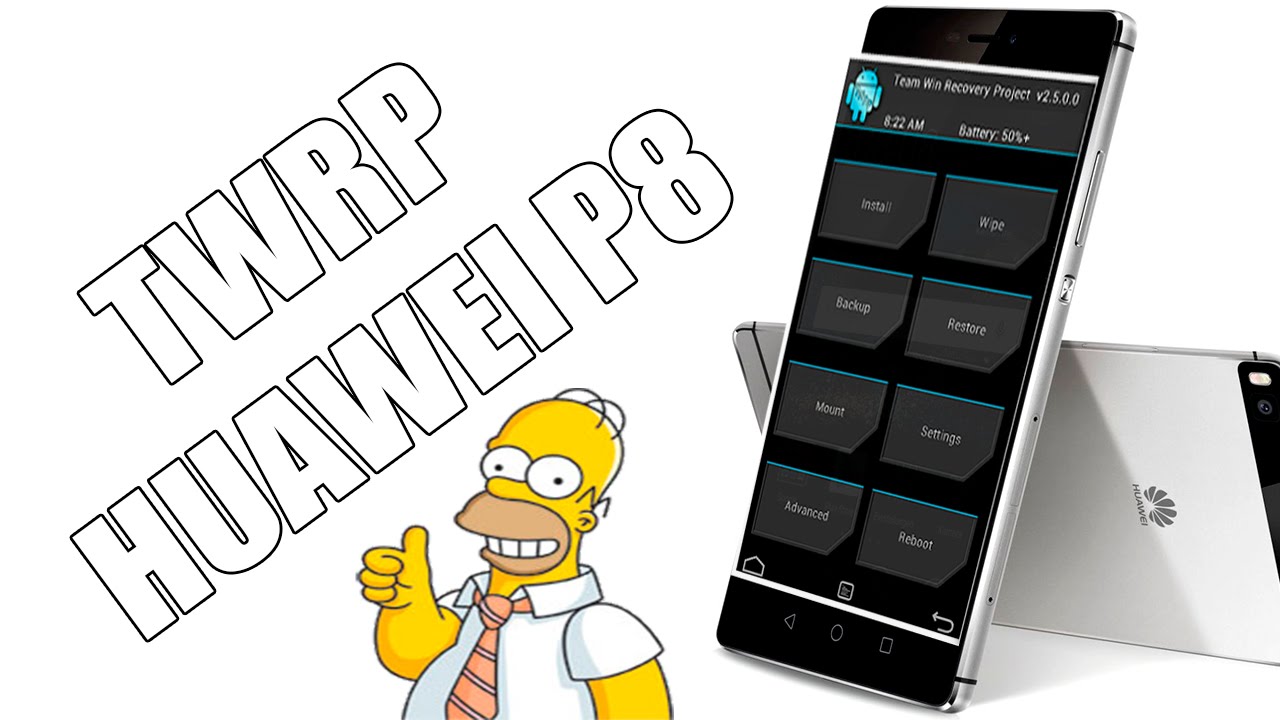 INSTALAR CUSTOM RECOVERY (TWRP ) - HUAWEI P8 (GRA-L09) (SOLO Android 5. ...