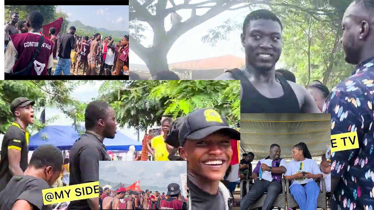 Katanga boys clashed with Conti boys on hot morale at Lake Bosomtwe ...