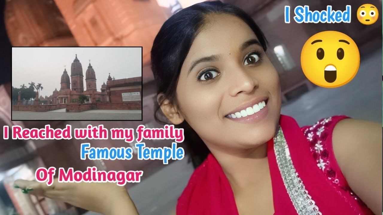Modinagar Modi Mandir| I reached with my family 😊| Mandir Vlog - YouTube