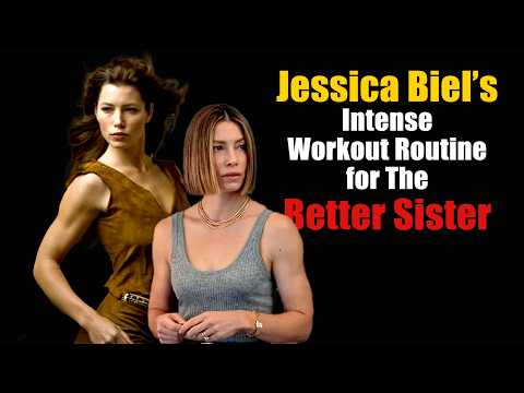 Jessica Biel Muscular Moments Compilation/Strength, Discipline & Transformation