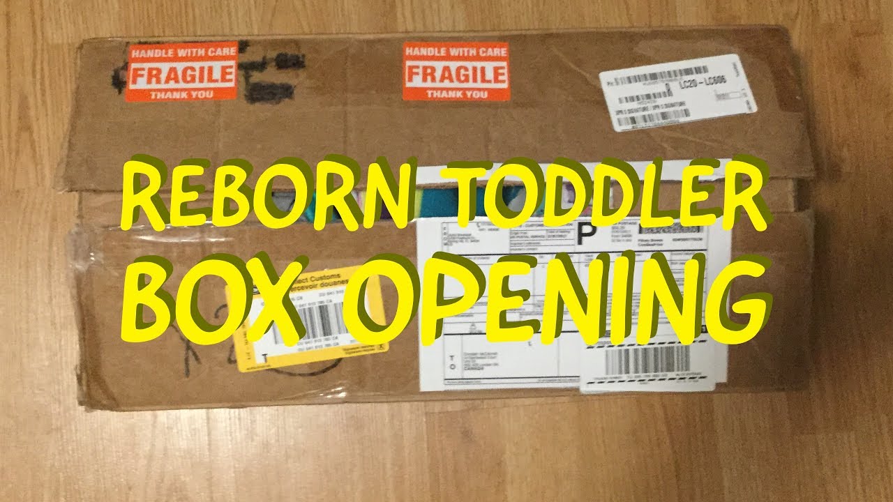 Reborn Toddler Box Opening - YouTube